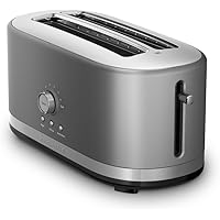 Amazon.com: KitchenAid 4 Slice Long Slot Toaster with High-Lift Lever ...