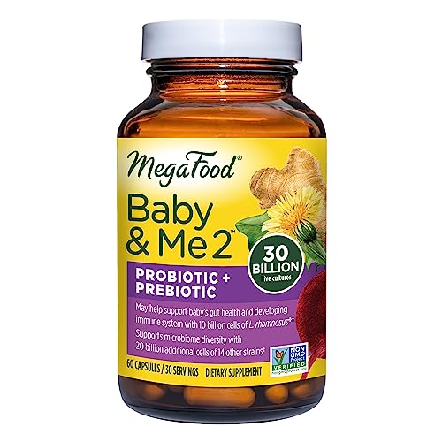 MegaFood, MegaFlora for Baby & Me, Probiotic Supplement for Mother and ...