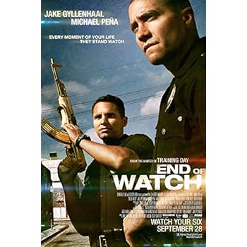 Amazon.com: End Of Watch (LAPD) - Movie Poster - Size 24"x36": Posters ...