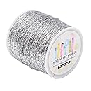Amazon.com: Pandahall 109 Yards 1mm Non Stretch Jewelry Braided Thread ...