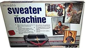 Amazon.com: Bond Incredible Sweater Machine Knitting Machine