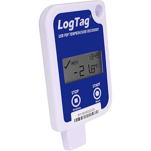 LogTag UTRID-16 Multi-use Temperature Recorder, with Display, 16,000 ...
