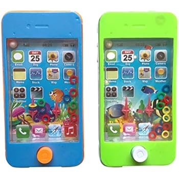 Amazon.com: Big Mo's Toys Water Handheld Games - Aqua Mini Pinball ...