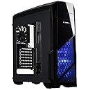 Amazon.com: Rosewill ATX Case, Mid Tower Case with Blue LED Fan/Gaming ...