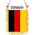 Amazon.com : GSYLPFT 4 X 6 German Flag Small Mini Germany Flags Banners ...
