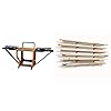 Bora Portamate Miter Saw Stand Work Station & Wood Organizer and Lumber ...