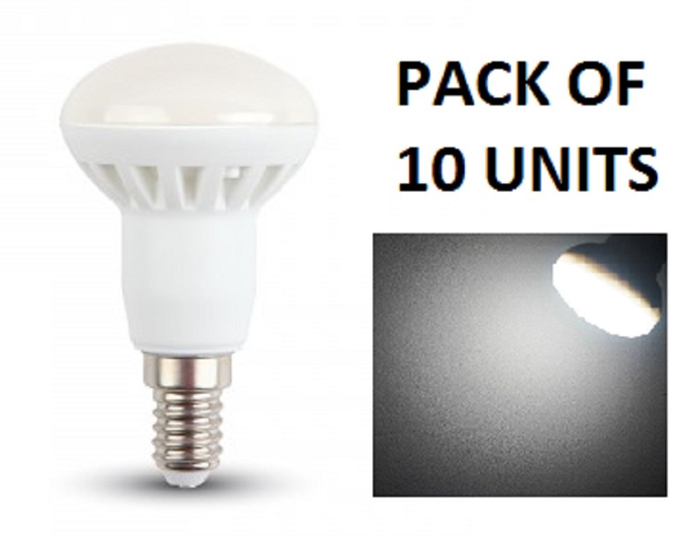 LED R39 Reflector Bulbs - PACK OF 10 - E14 Base type - 3w / 120 Degree ...