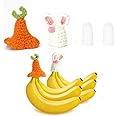 Amazon.com: LAMHIMD 2 Pcs Bananas Preserver, Crochet Banana Hat, Banana ...