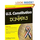 U.S. Constitution For Dummies: Michael Arnheim: 9780764587801: Amazon ...