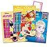 Disney Coloring Book Set for Kids, Girls - Bundle with 3 Disney Color ...