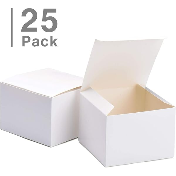 Cupcake and Cookies 5X5X3-30 Pack Black RUSPEPA Recycled Cardboard Gift ...