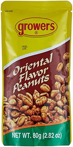 Growers Less Grease Oriental Flavour Peanuts 80 g price in UAE | Amazon ...
