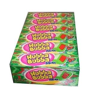 Amazon.com : Hubba Bubba Max Strawberry Watermelon, 18-Count : Chewing ...