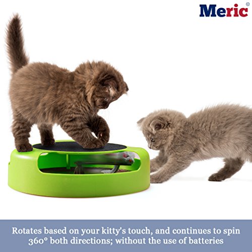 Meric Cat Sparkle Balls and Mouse Chaser Toy, Unleash Your Cat’s Inner ...