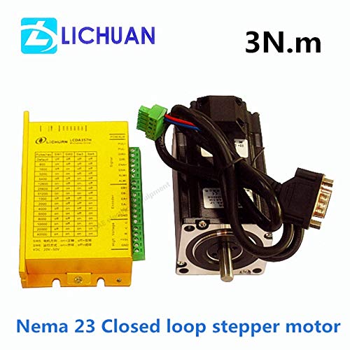 Buy Laliva Tool - 3 Phase 3.0Nm Nema 23 Hybrid Servo 57MM Closed Loop Stepper Motor with Encoder ...