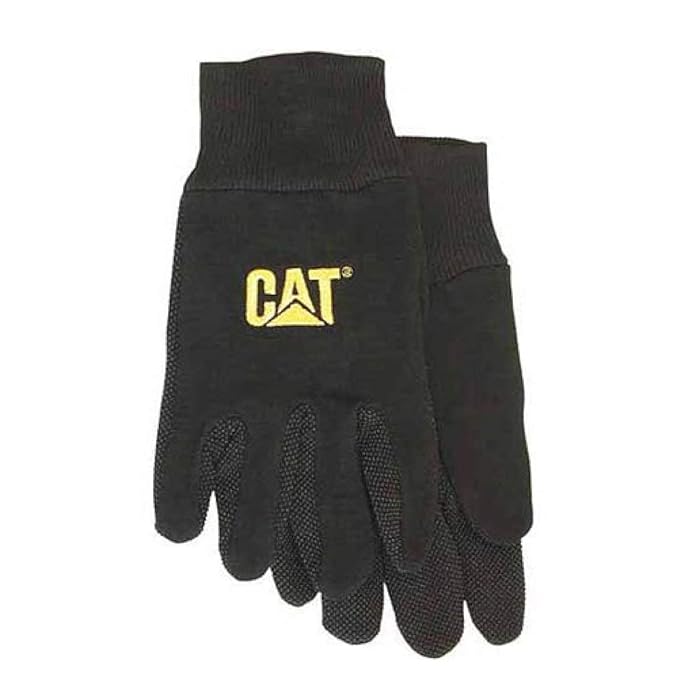 Caterpillar 15400 Heavy Duty Workwear Gloves (Large) (Black): Amazon.co ...