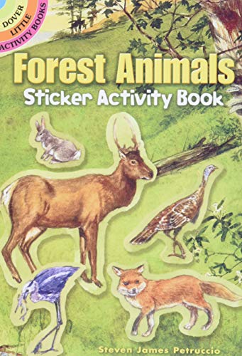 Forest Animals Sticker Activity Book (Dover Little Activity Books ...