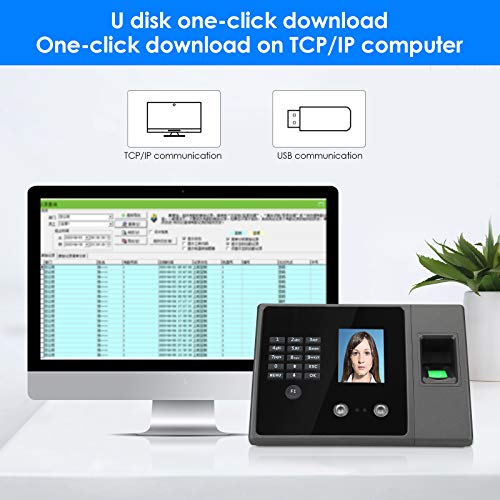 Time Clocks For Employees Small Business, Biometric Fingerprint, Face ...