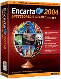 Amazon.com: Encarta Deluxe Encyclopedia 2004 [Old Version]