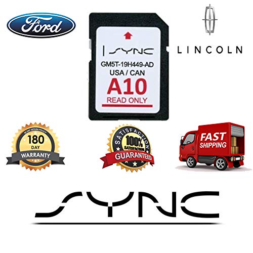 CleverDeal A10 2018 2019 MAP Update Nav SD Card SYNC FITS All Ford ...