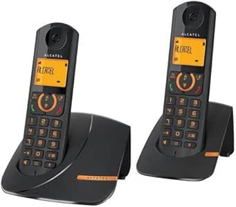 Alcatel F330 Duo - Teléfono fijo, color naranja: Amazon.es: Electrónica
