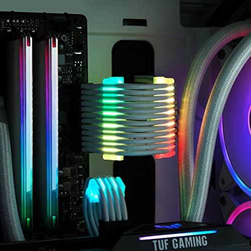 EZDIY-FAB RGB Cable Comb - 2X 24-Pin and 6X 8-Pin,RGB LED Combs for ...