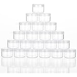 Amazon.com : Tiny Sample Containers 3 Gram Sample Jars 25pcs Makeup ...
