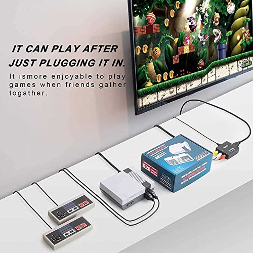 RISEMITEL Classic Retro Game Console, 8-Bit Gaming System, Built-in 620 ...