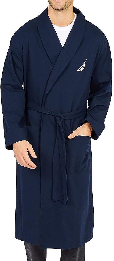Buy Nautica mens Nautica Men's Knit Robe at Amazon.in