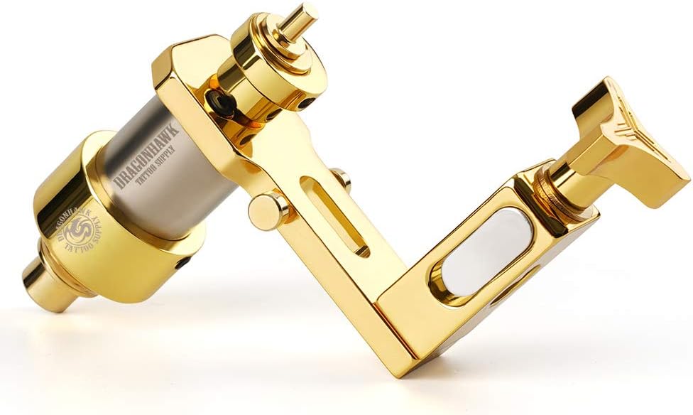 Dragonhawk Handmade Rotary Tattoo Machine Direct Drive Motor Gun ...