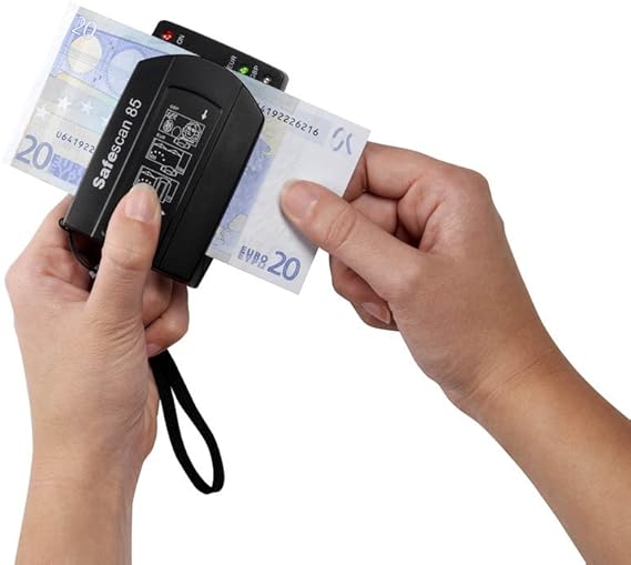Safescan 85 - Détecteur portable automatique de faux billets pour la ...