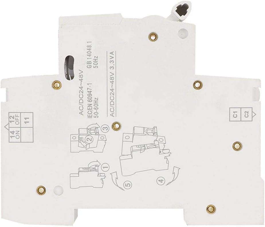 Miniature IMX+of Shunt Release Auxiliary Contact Passive Type Shunt Trip for IC65 Circuit ...