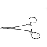 Amazon.com: Hartman Mosquito Forceps 3.5" Curved Serrated Jaws Hemostat ...