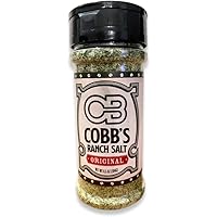 Amazon.com : Cobbs Ranch Salt, 6.5OZ- One 6.5 Container of the Original ...