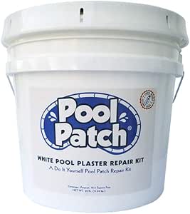 Amazon.com: Pool Patch White Pool Plaster Repair Kit, 25-Pound, White ...