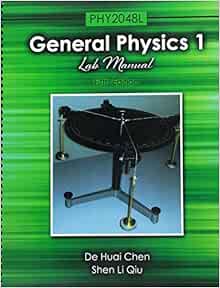 Amazon.com: General Physics 1: PHY2048L Lab Manual: 9781465291394: De ...