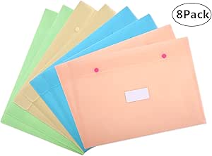 Amazon.com : Skydue Plastic Envelope/Poly Envelopes with Snap Button ...