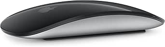 Apple Magic Mouse (Wireless, Rechargable) - Black Multi-Touch Surface ...