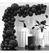 Amazon.com: NISOCY Black Latex Balloon Arch Kit, 102PCS 18In 12In 10In 5In Arch Garland For ...
