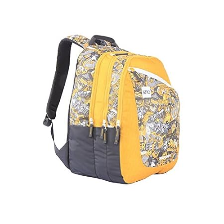 Wildcraft Polyester 42 Ltrs Yellow School Backpack (Wiki 8 Punk 6 ...