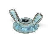 1/4-20 Washered Wing Nut for Hurricane Panels/Shutters (50): Amazon.com ...
