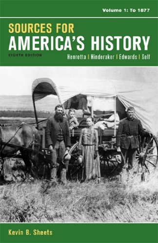 Amazon.com: Sources for America's History, Volume 1: To 1877: ...