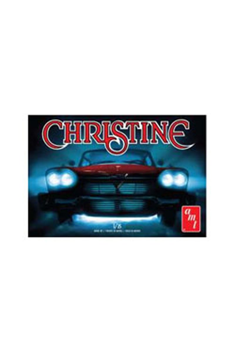 Buy 1/25 1958 Plymouth Christine Model Kit Horror Car Molded in Red ...