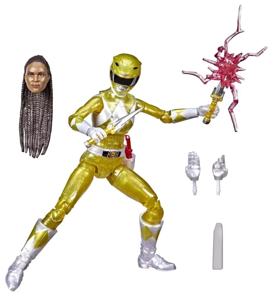 Mua Power Rangers Lightning Collection Mighty Morphin Metallic Yellow Ranger 6-Inch Premium ...