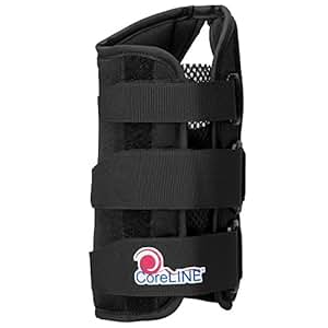 Amazon.com: CoreLINE Cock-Up Wrist Splint 8" RT LG (24): Health ...