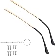 Amazon.com: OPUGIT Metal Glasses Replacement Temple, Eyeglass Arms Legs ...