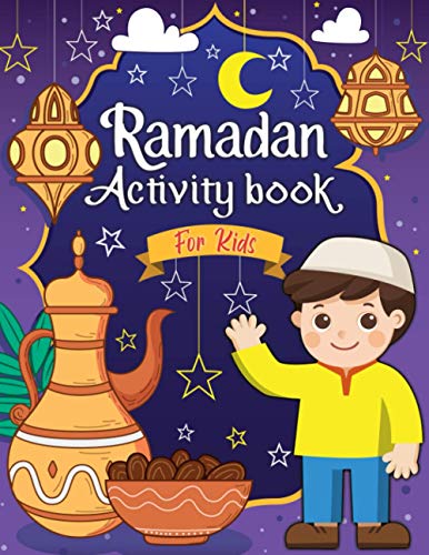 Buy Ramadan Activity Book for Kids: Fun Islamic Coloring Workbook ...