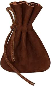 Amazon.com: Hide & Drink, Rustic Durable Leather Medieval Coin Pouch ...