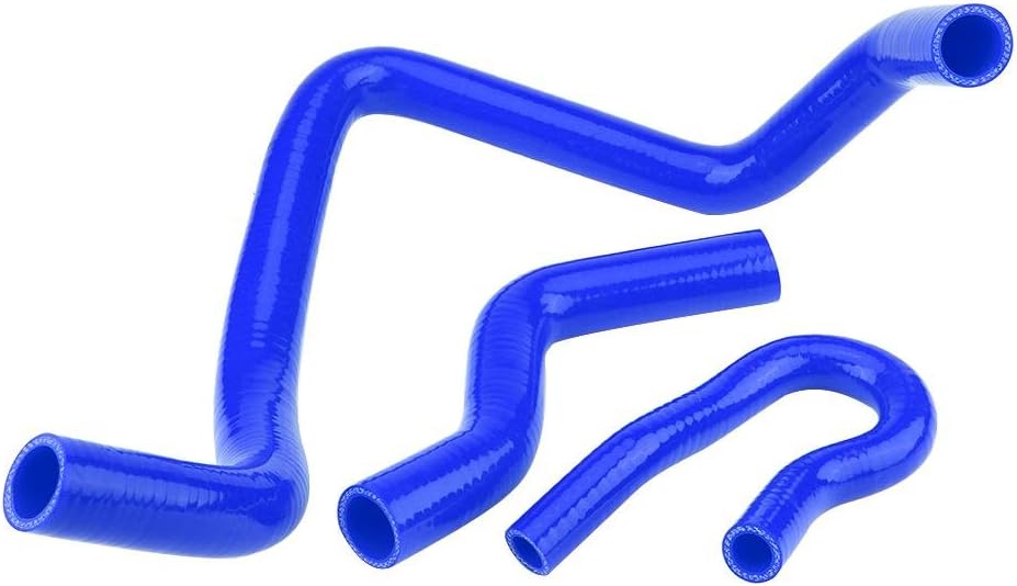 Kit de durites de radiateur de voiture en silicone KIMISS 9 pièces bleu ...