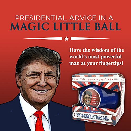 KickFire Classics Magic Trump Ball | Classic Magic 8 Ball Toy | Novelty ...
